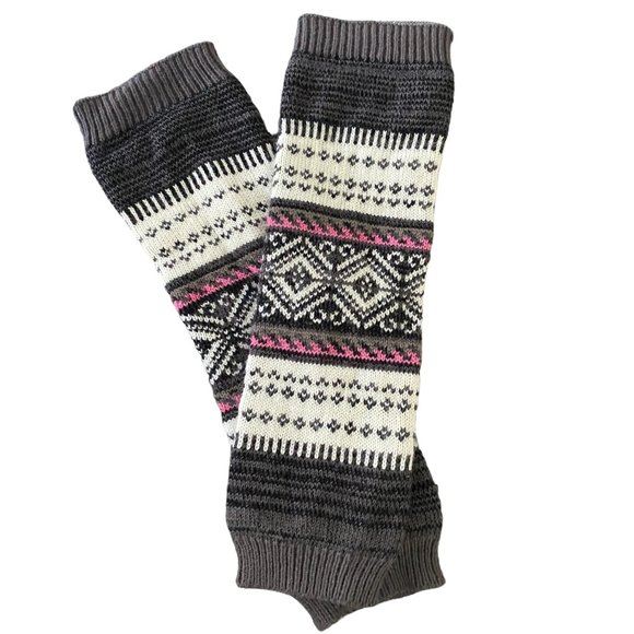 Accessories | Knee High Boho Fair Isle Knitted Barbie Winter Leg ...